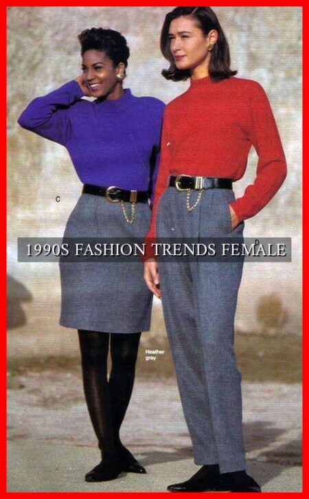 1990S FASHION TRENDS FEMALE - Wadaef