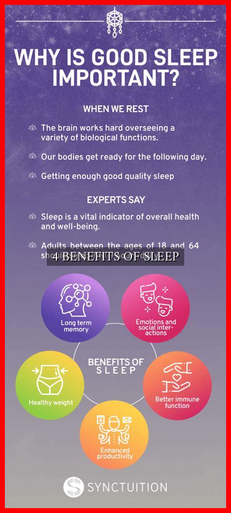 4 BENEFITS OF SLEEP - Wadaef