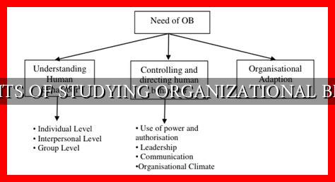 4 BENEFITS OF STUDYING ORGANIZATIONAL BEHAVIOR - Wadaef