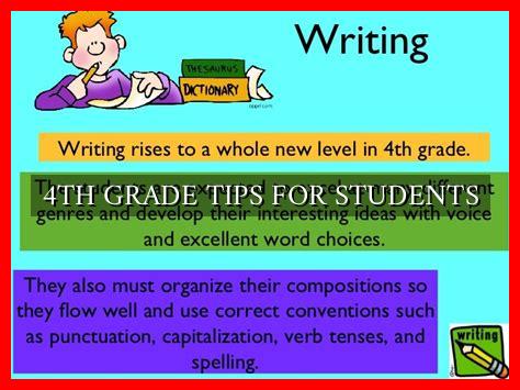 4TH GRADE TIPS FOR STUDENTS - Wadaef