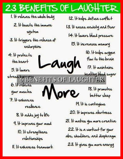 6 BENEFITS OF LAUGHTER - Wadaef