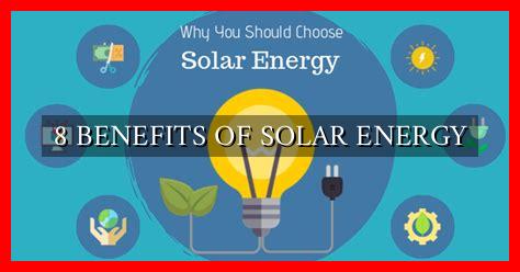 8 BENEFITS OF SOLAR ENERGY - Wadaef