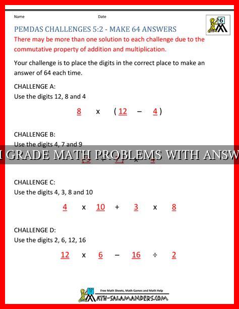 9TH GRADE MATH PROBLEMS WITH ANSWERS - Wadaef