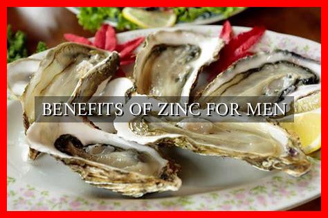 BENEFITS OF ZINC FOR MEN - Wadaef