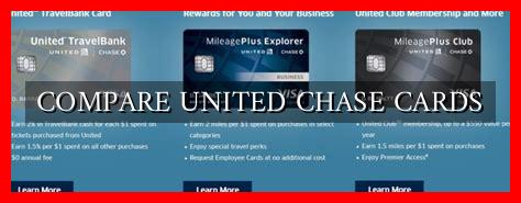 COMPARE UNITED CHASE CARDS - Wadaef