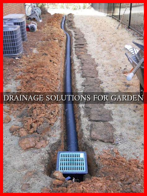 DRAINAGE SOLUTIONS FOR GARDEN - Wadaef