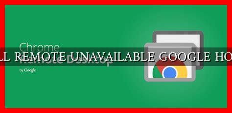 FULL REMOTE UNAVAILABLE GOOGLE HOME - Wadaef