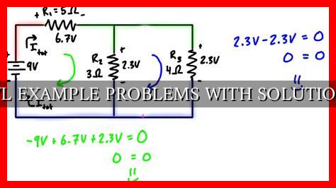KVL EXAMPLE PROBLEMS WITH SOLUTIONS - Wadaef