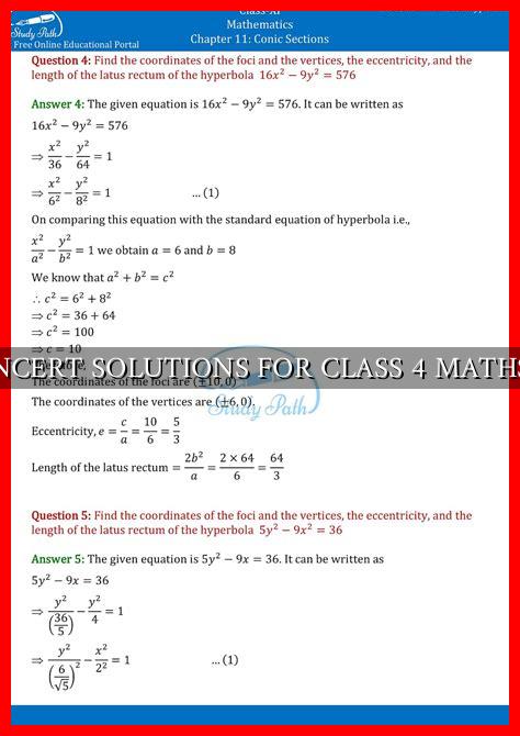 NCERT SOLUTIONS FOR CLASS 4 MATHS - Wadaef