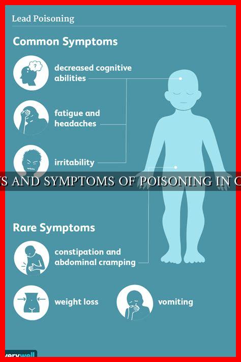 THE SIGNS AND SYMPTOMS OF POISONING IN CHILDREN - Wadaef