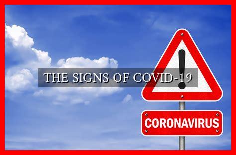 THE SIGNS OF COVID-19 - Wadaef