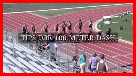 TIPS FOR 100 METER DASH - Wadaef