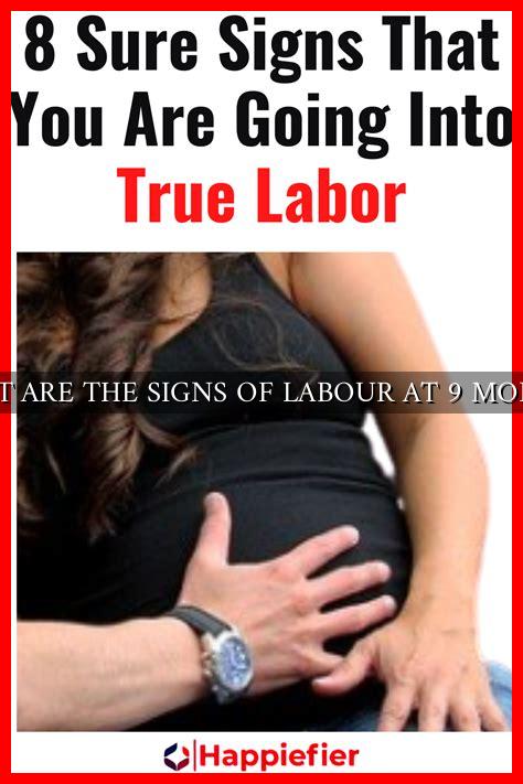 WHAT ARE THE SIGNS OF LABOUR AT 9 MONTHS - Wadaef