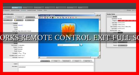 ZENWORKS REMOTE CONTROL EXIT FULL SCREEN - Wadaef