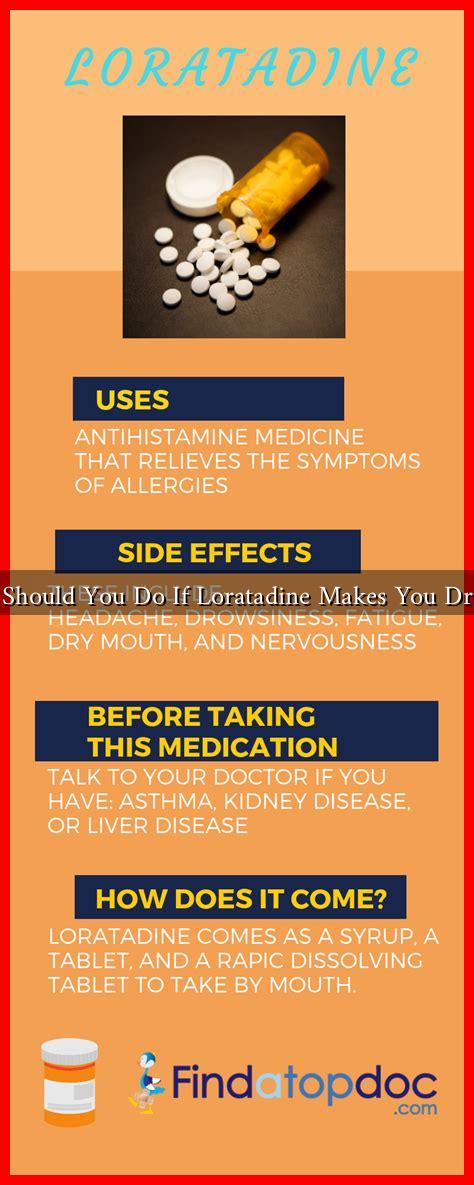 What Should You Do If Loratadine Makes You Drowsy? - Wadaef