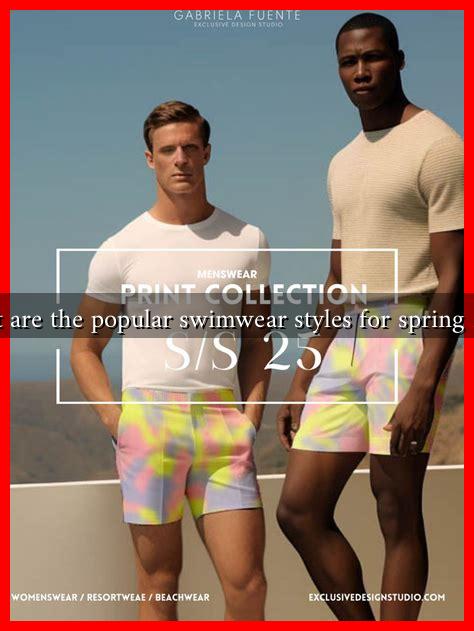 What are the popular swimwear styles for spring 2025 - Wadaef